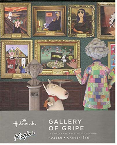HALLMARK MAXINE GALLERY OF GRIPE PUZZLE: Various: Amazon.com: Books
