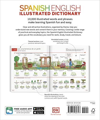 Snapklik.com : Spanish - English Illustrated Dictionary: A Bilingual ...