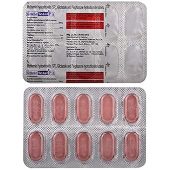 Glizid Total P 15 - Strip of 10 Tablets : Amazon.in: Health & Personal Care