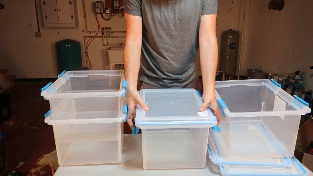 Snapklik.com : Sterilite 80 Qt Gasket Box, Stackable Storage Bin