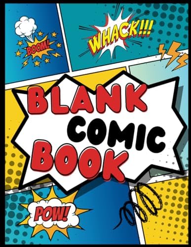 Amazon.com: Blank Comic Book: Draw Your Own Comics: MILTON, LIANA ...