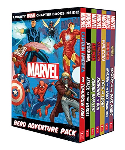 Mighty Marvel: Super Hero Box Set: Scholastic: 9781742765587: Amazon ...