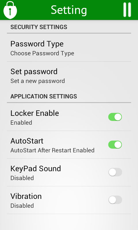 App Lock (Pattern - keypad) - App on Amazon Appstore