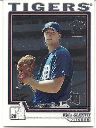 Amazon.com: Kyle Sleeth 2004 Topps Chrome Rookie Autograph Card #239 ...