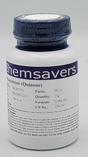 p-Benzoquinone (Quinone), 99+%, 25g: Amazon.com: Industrial & Scientific