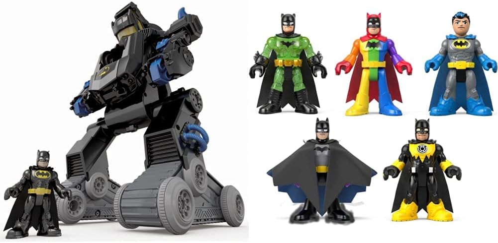 Fisher-Price Imaginext DC Super Friends RC Transforming Batbot and ...