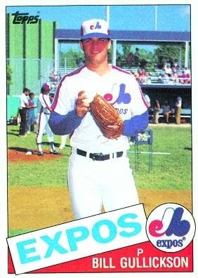 Amazon.com: 1985 Topps #687 Bill Gullickson - Montreal Expos (Baseball ...