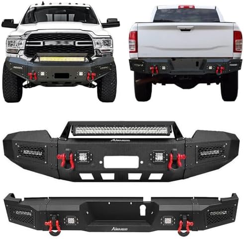 Amazon.com: BESTZHEYU Front Bumper Compatible for 2019 2020 2021 2022 ...