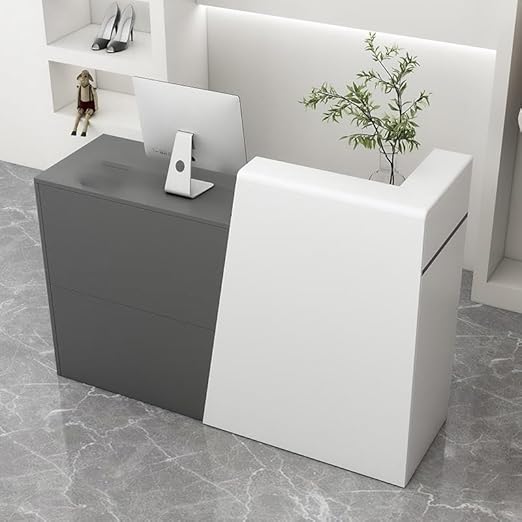 Amazon.com: Gsaegfe Small reception desk for small spaces,Reception ...