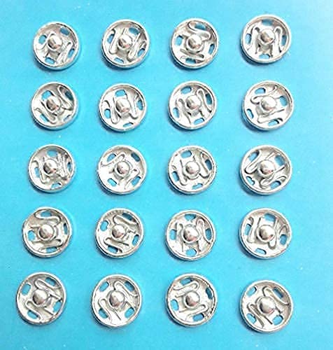 Zeniso® Tich Buttons (Snap Fasteners) for Craft, Dressmaking and Sewing ...
