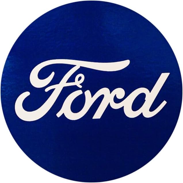 Amazon.com - Classic Ford Logo Vinyl Sticker - 4" Round