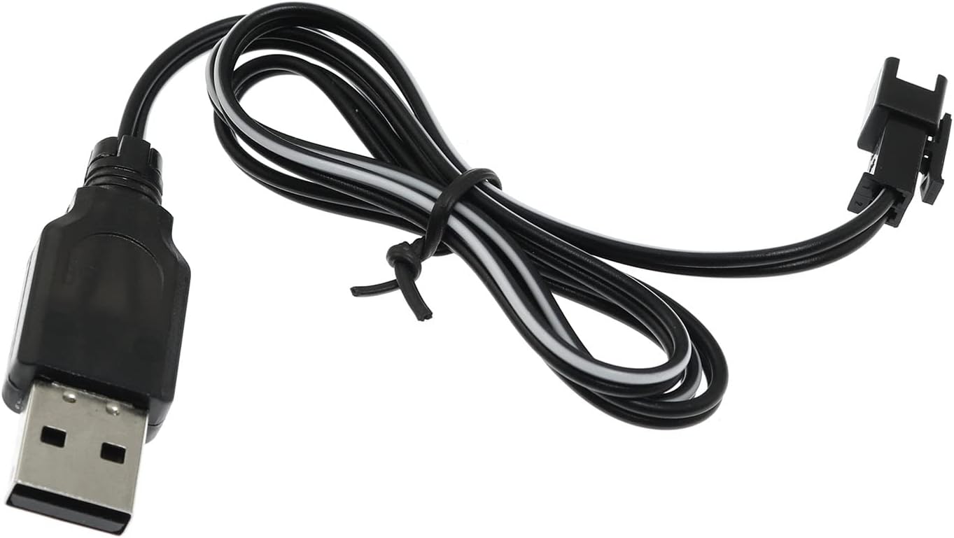 Amazon.com: SM-2P USB Power Charger Cable RLECS 3.6V 250mA Output Ni-Cd Ni-Mh Battery Pack USB ...