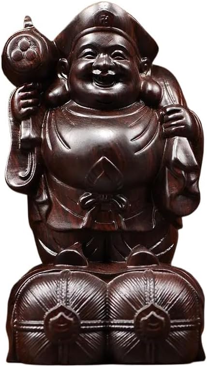 Japanese Daikokuten Statue - God of Wealth and Prosperity |Hand-Carved ...