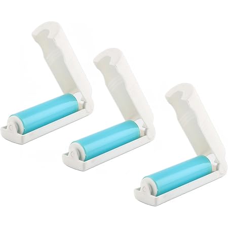 Amazon.com: 3 Pack Reusable Lint Roller Travel Lint Roller Washable ...