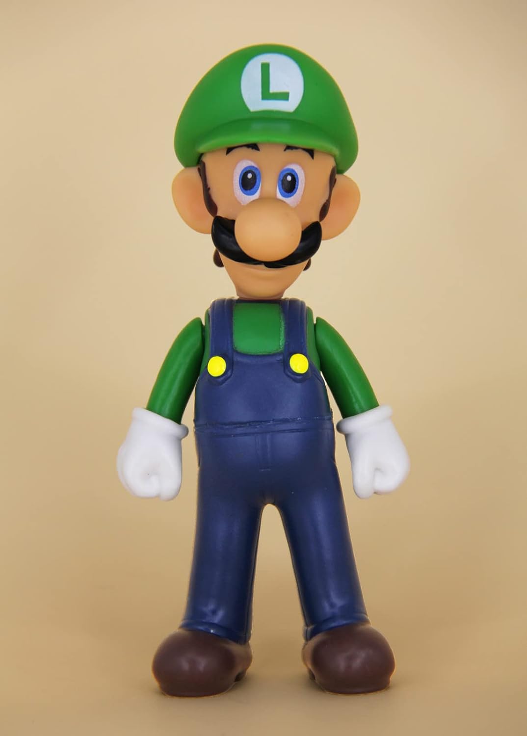 Amazon.com: Luigi Figure Toys Cake Topper 5-Inch Luigi Action Figure ...