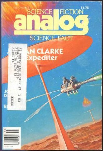 Analog 1984-February: Contributors include Ben Bova, John Dalmas ...