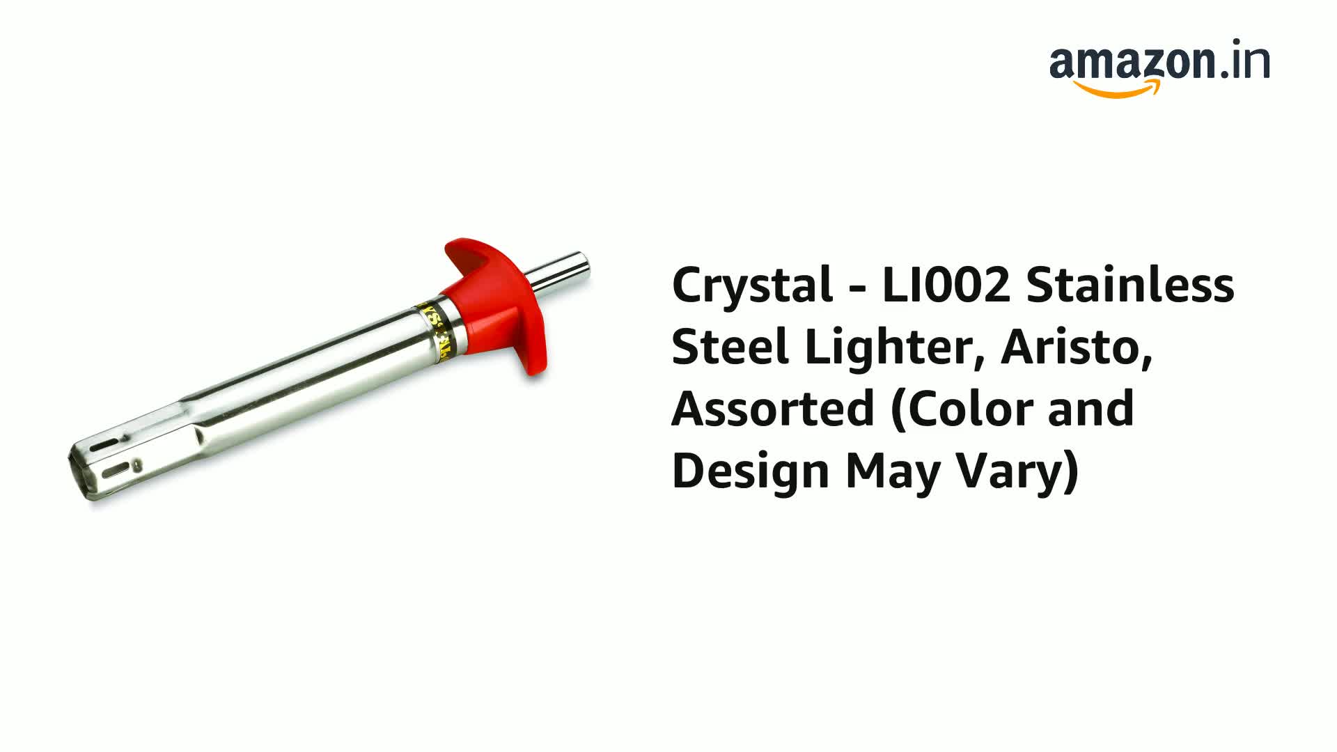 Watch Crystal - LI002 Stainless Steel Lighter, Aristo, Assorted ﹙Color ...