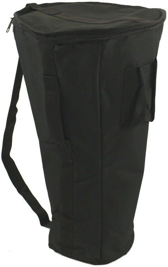 Amazon.com: Deluxe PADDED DJEMBE Latin Drum Carry Case Gig BAG - BLACK ...