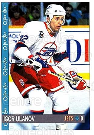 Amazon.com: (CI) Igor Ulanov Hockey Card 1992-93 O-Pee-Chee (base) 229 ...