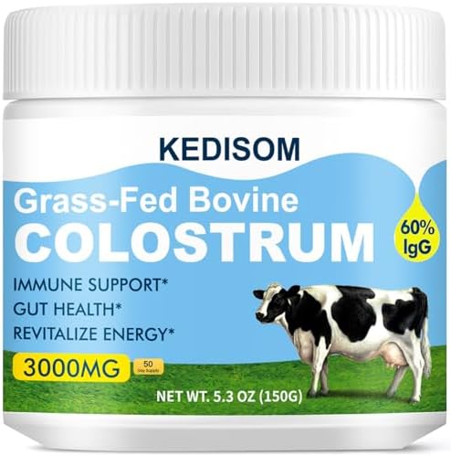 Amazon.com: Cure24 Bovine Colostrum X3 Supplement Powder for Humans ...