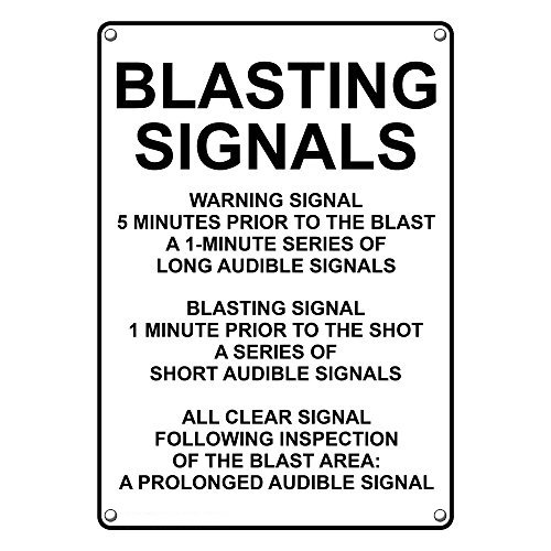 Amazon.com: Weatherproof Plastic Vertical Blasting Signals Warning ...