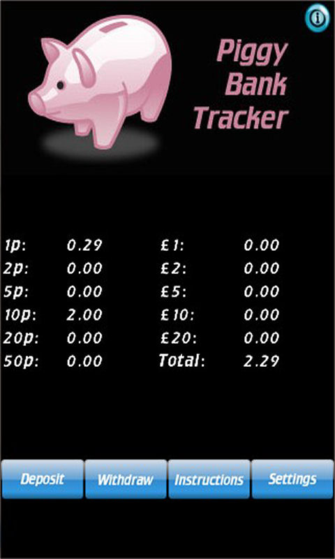 Piggy Bank Tracker 2 - App on Amazon Appstore