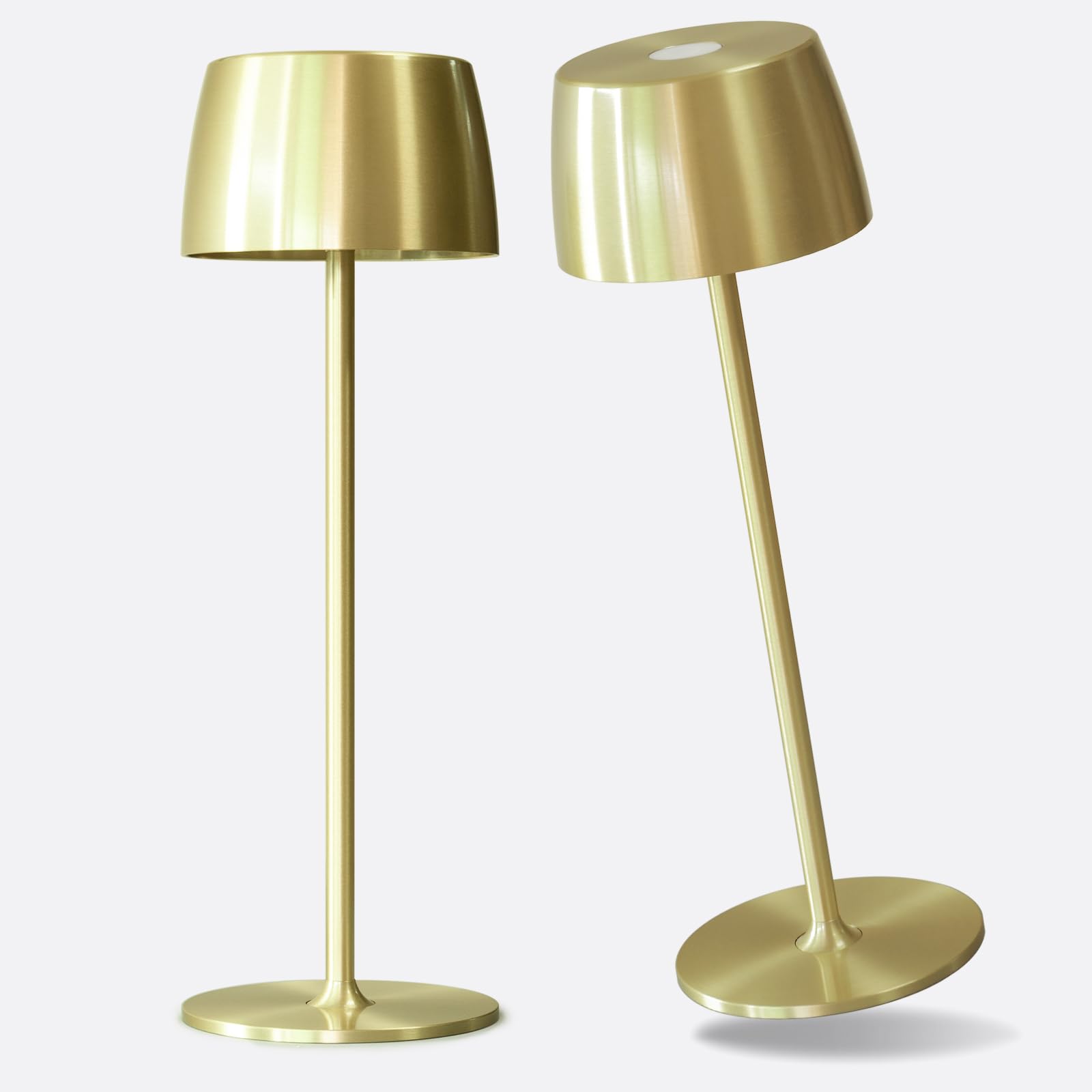 Cordless Rechargeable Table Lamp, Portable Outdoor Battery Operated LED ...