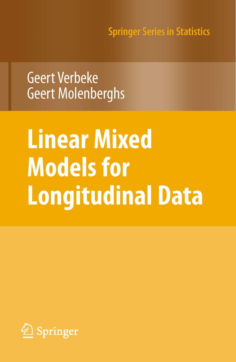 Amazon.com: Linear Mixed Models for Longitudinal Data (Springer Series ...