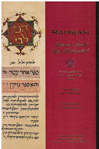 Rambam Mishneh Torah: A Collection of Halachos From the Book of Service ...