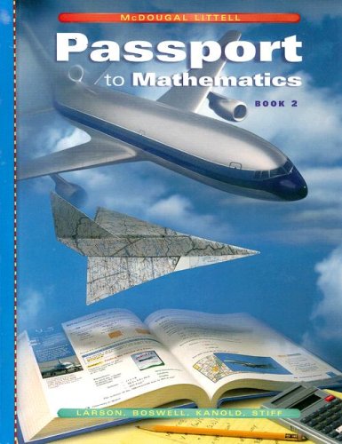 Passport to Mathematics Book 2, Grade 7: Mcdougal Littell Passports ...
