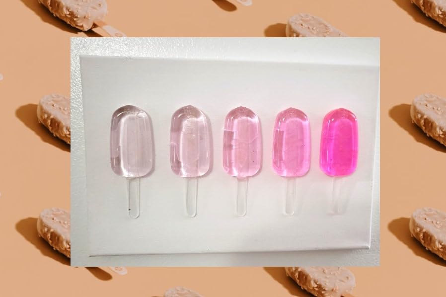 Amazon.com: Ombre Pink Popsicle Canvas Table/Wall Art : Home & Kitchen