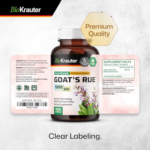 Snapklik.com : Goats Rue Lactation Support Capsules - Natural ...