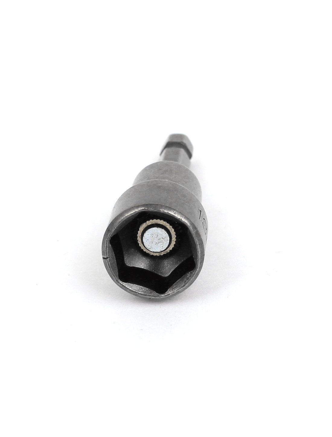 Uxcell Hex Shank 13mm Metal Magnetic Socket Nut Driver Gray 100mm Length