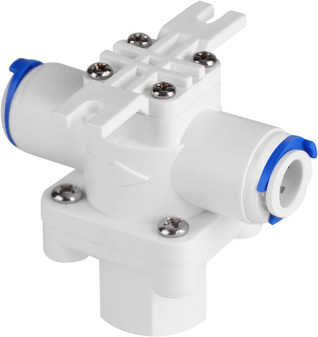 Amazon.com: SU-04 1/4" Tube OD Air Flow Contol Valve Straight Union ...