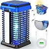 Amazon.com : HumiLife Rechargeable Solar Bug Zapper Outdoor & Indoor ...