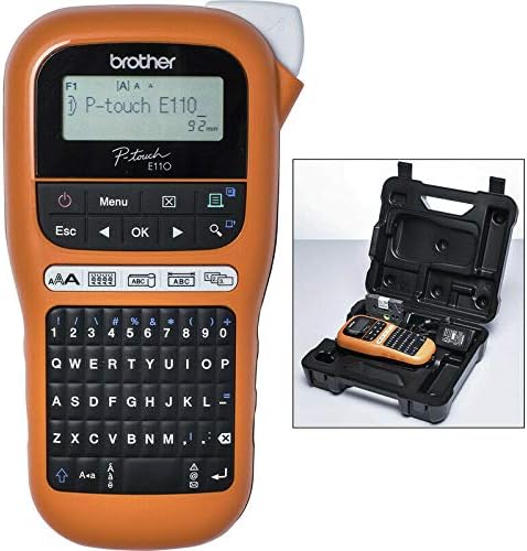 Brother PT-E110 Label Machine : Amazon.co.uk: Everything Else