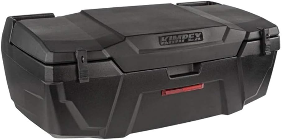 Amazon.com: Kimpex ATV Rear Cargo Bed Box 160 L Trunk Storage Black Can ...