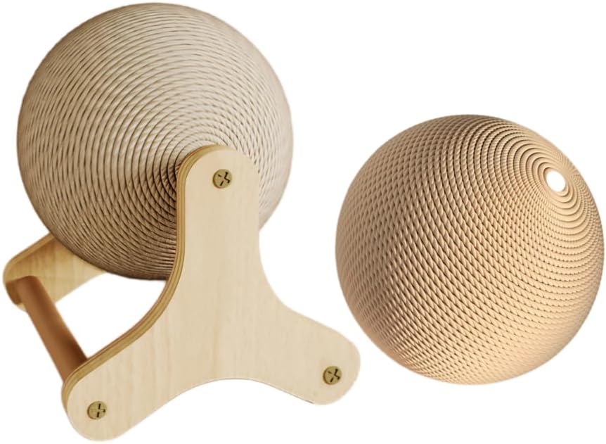 Amazon.com : TAECHAWLY Cat Scratching Ball Toy Scratching Post ...