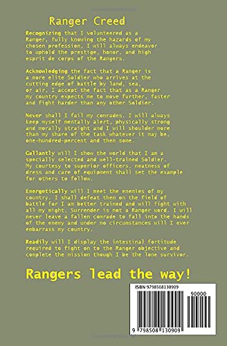 Snapklik.com : US Army Ranger Handbook: Released April