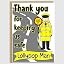 Custom Thank You for Keeping Me Safe Lollypop Lady Man Cards - 4 ...