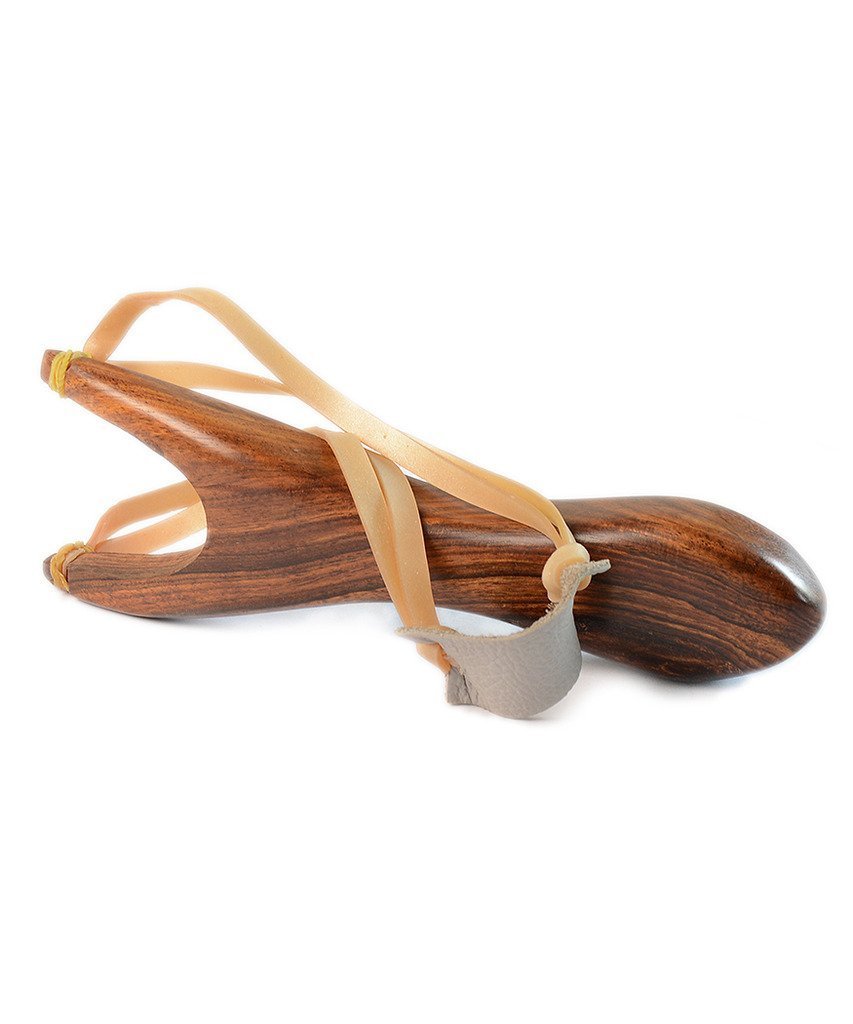 MadeInIndiaGallery Wooden Sheesham Wood Made Gulel / Catapult ...