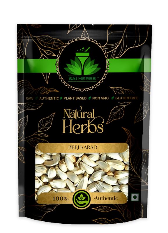 SAI HERBS Raw Beej Karad - Karad Raw Seeds - Karad Raw Beej - Carthamus ...