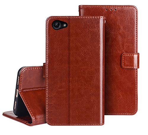 Deepsi Flip Back Cover Case for Vivo 1713 | Dual-Folder Leather Finish ...