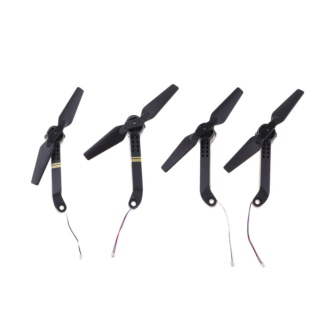 UJEAVETTE® 4 Pieces Universal Drone Spare Parts Gears Propellers E58 ...