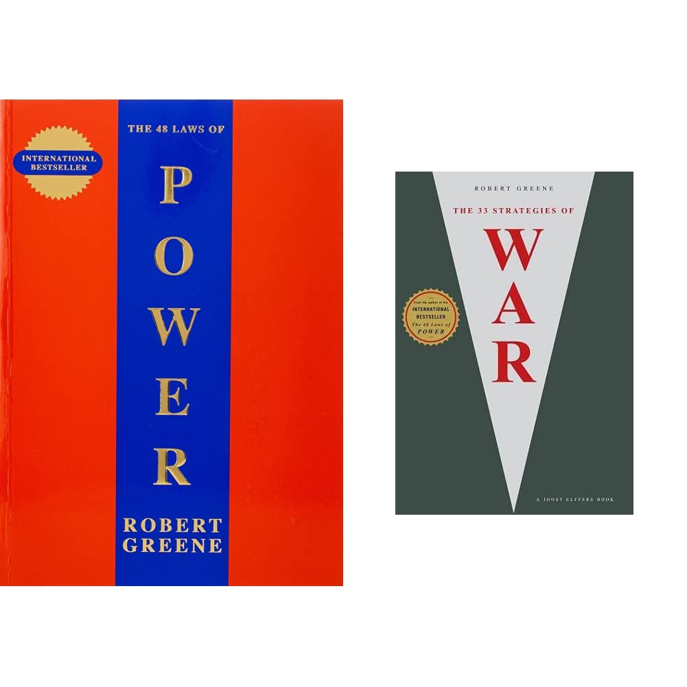 The 48 Laws Of Power (The Modern Machiavellian Robert Greene, 1) & The 33 Strategies Of War (The ...