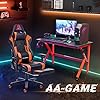 Amazon.com: AA Products Gaming Chair Ergonomic High Back Computer ...