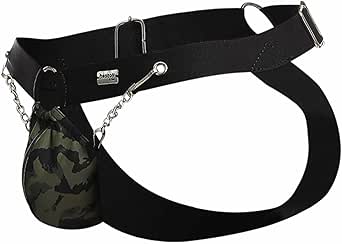 Amazon.com: MALEBASICS DNGEON Chain Jockstrap, Mens, 1 unit, Size OS ...