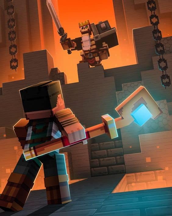 Cialda in Ostia per Decorazioni e Torte a tema Minecraft in Dischi ...