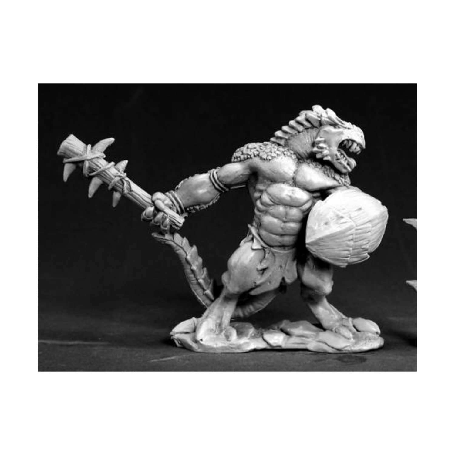 Amazon.com: Reaper Lizardman Tyrant Barbarian : Toys & Games