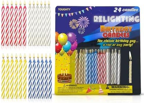 Amazon.com: Magic Relighting Birthday Candles(Package May Vary ): Gag ...